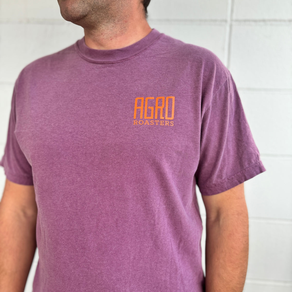 Throwback Logo Tee – Agro Coffee